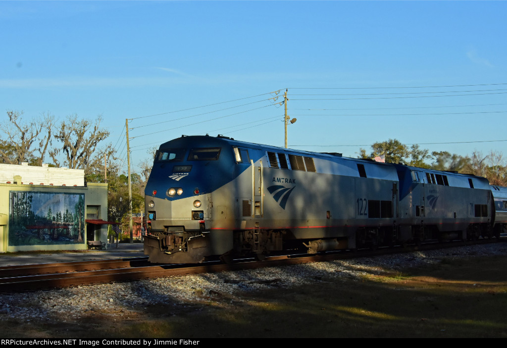 Southbound Amtrak